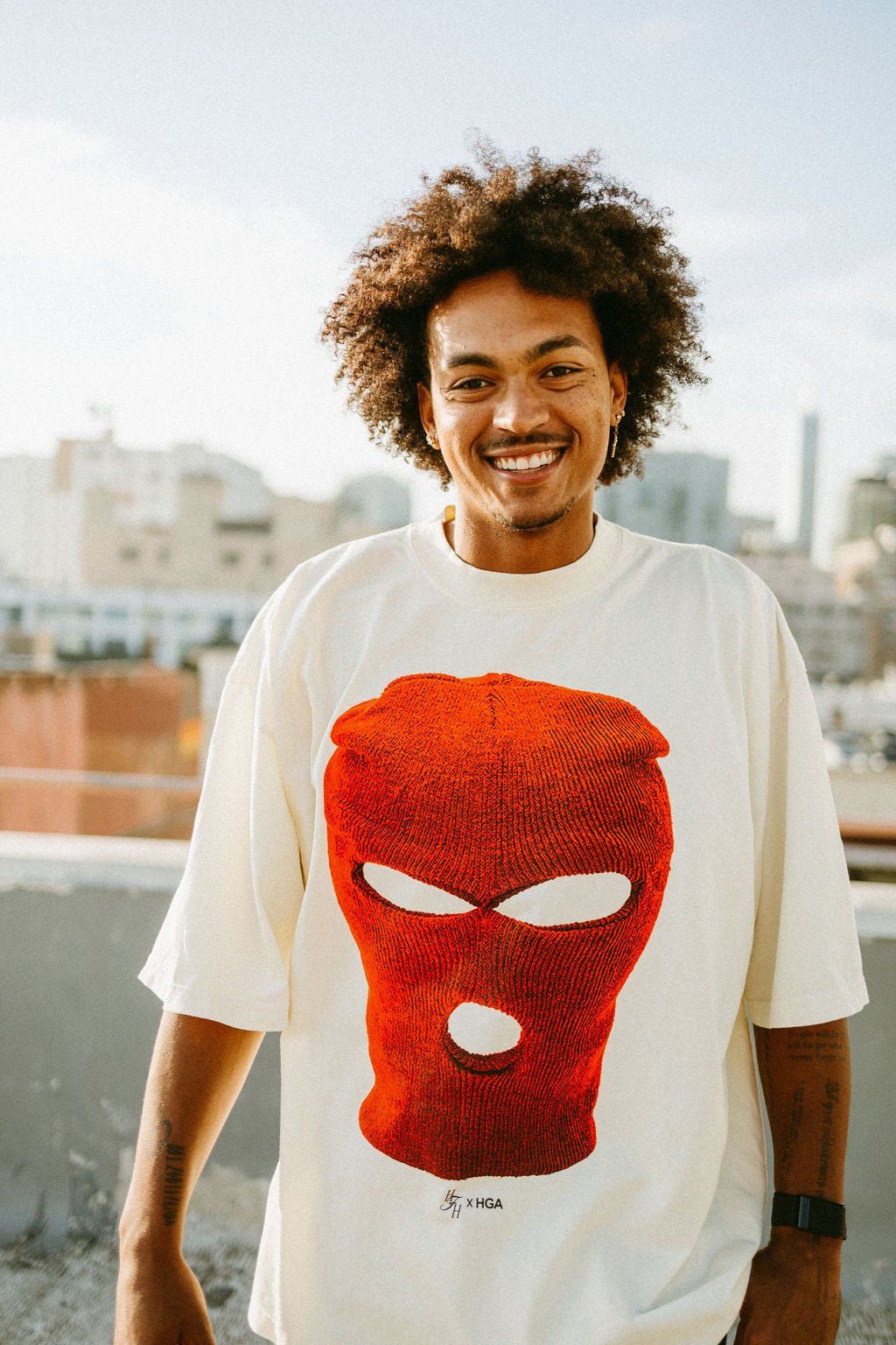 Rob Hell Tee (Cream) – Native Supply